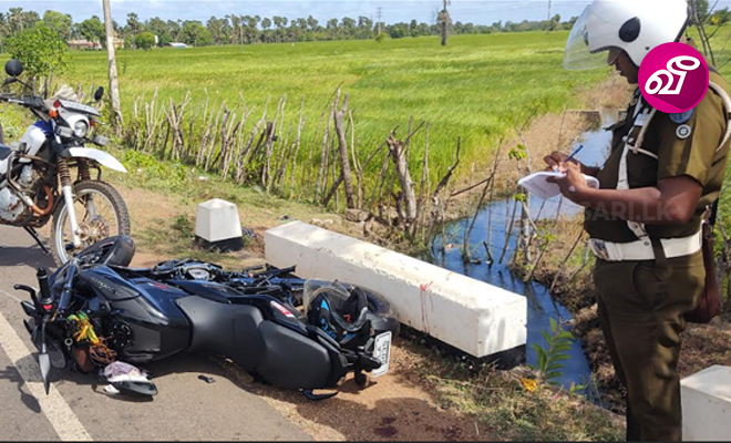 வவுனியா - நெளுக்குளம் பகுதியில் இடம்பெற்ற விபத்தில் இளைஞர் படுகாயம் ...